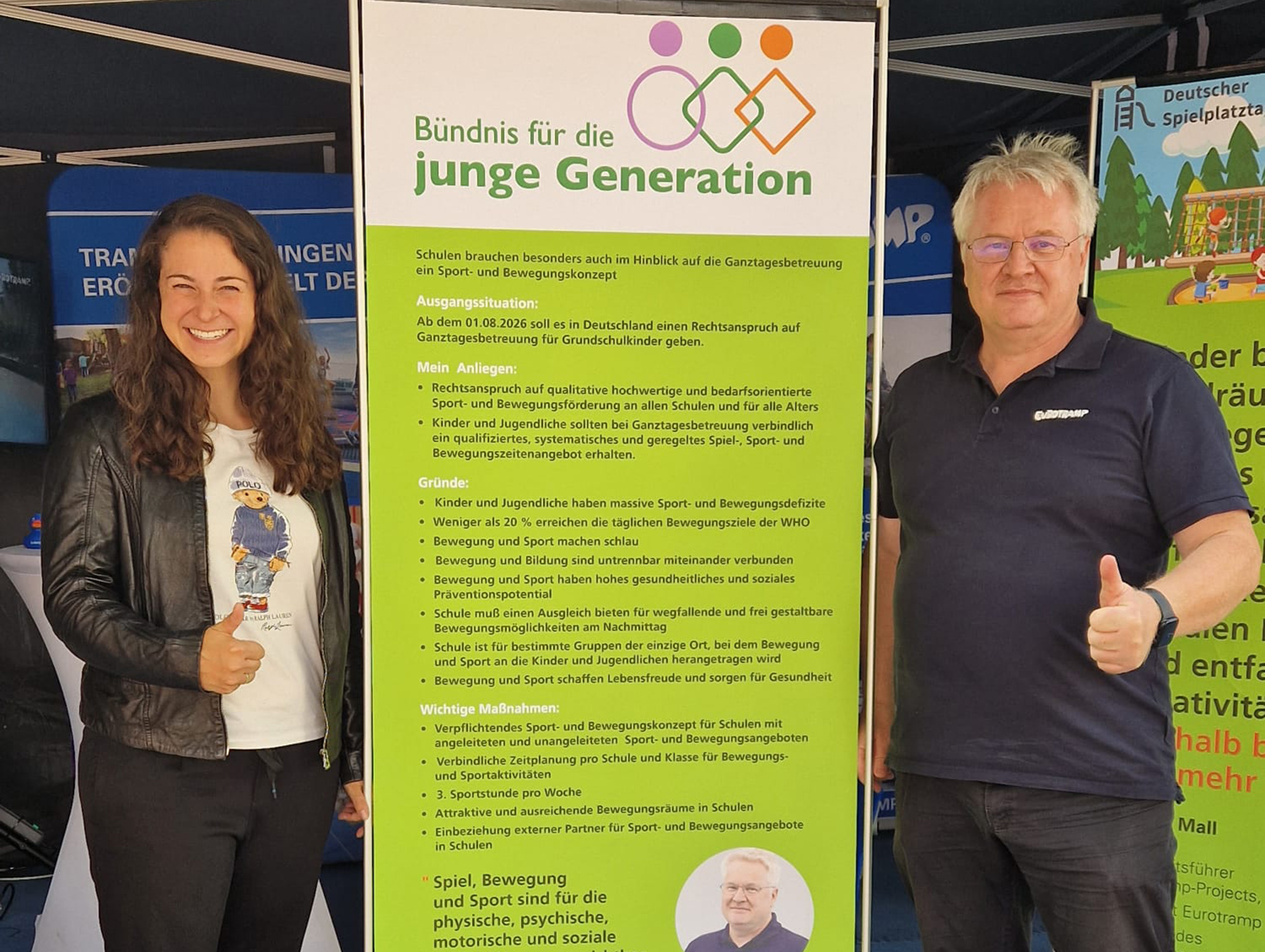 Landeskinderturnfest - Dr. Natalie Pfau-Weller